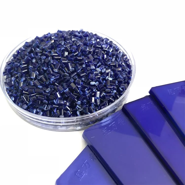 Food Grade PET Transparent Blue Masterbatch for Water Bottle