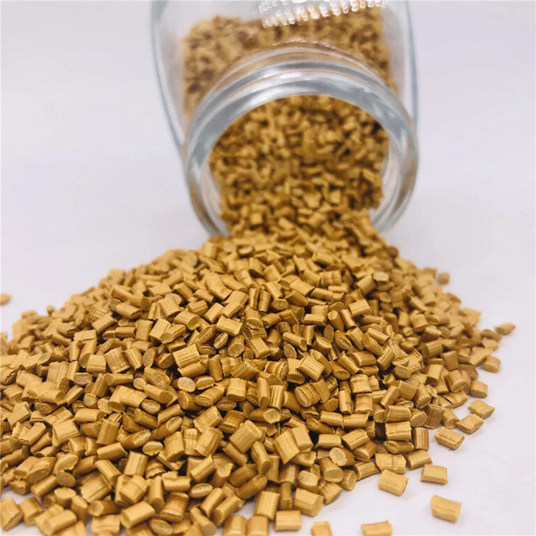Golden Color Masterbatch PP PET Plastic Gold Masterbatch