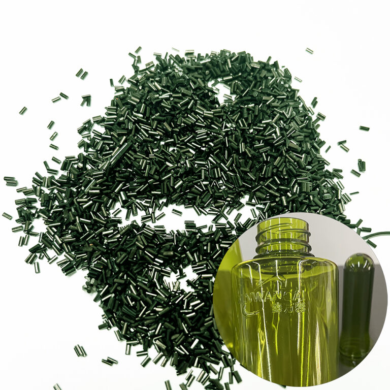 PET Transparent Masterbatch Olive Masterbatch for Bottles